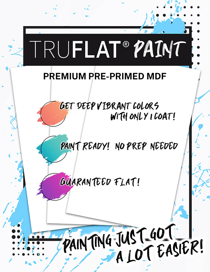 TruFlat® Paint Laser Plywood
